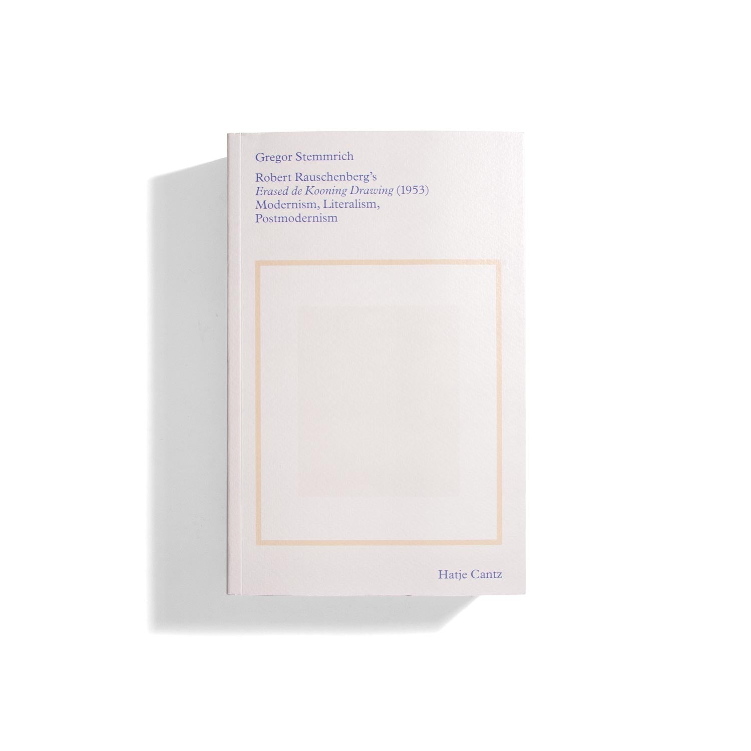 Robert Rauschenberg's 'Erased de Kooning Drawing' – do you read me?!